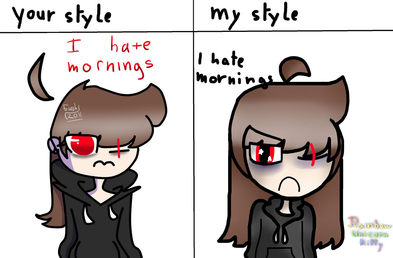 My Style Your Style Challenge By Rainbowunikitten11 On Deviantart