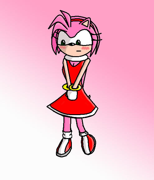 Amy Rose Blush By Sonamyfanpersonxd On Deviantart
