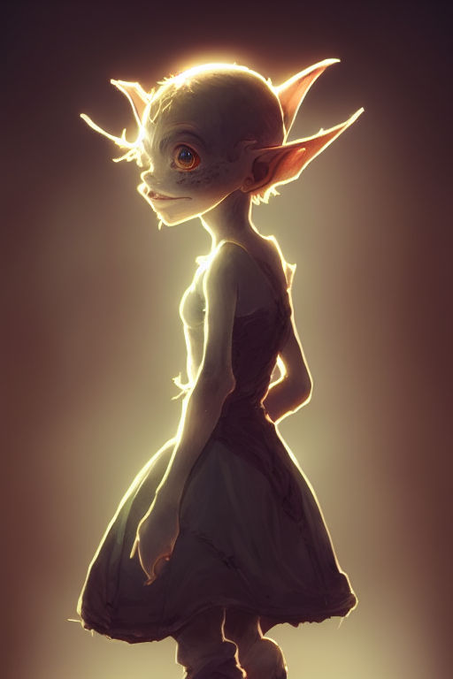Cute Goblin Girl By Maloonu On Deviantart