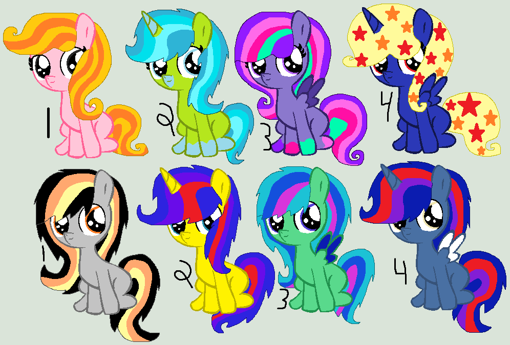 Filly Pony Adopts 2 Left Open by ZwolfieLove on DeviantArt Filly Pony Adopts 2 Left Open by ZwolfieLove on DeviantArt