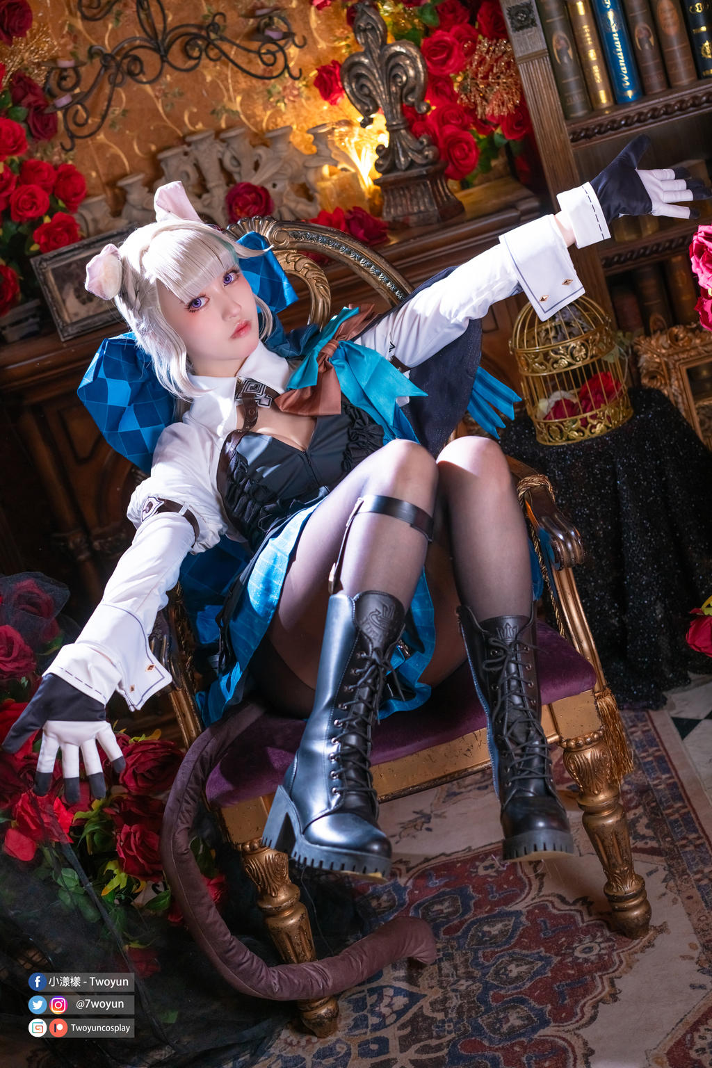 Genshin Impact Lynette Cosplay By Twoyun On Deviantart