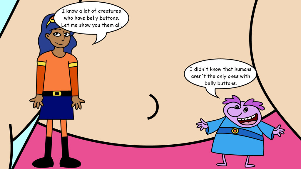 Cartoon Belly Button Deviantart