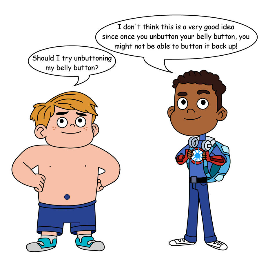 Benny Bubbles Has A Button On The Belly By Dev Catscratch On Deviantart