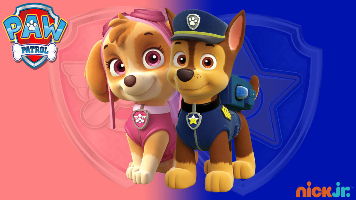 Skye And Chase Paw Patrol Wp By Badnewzsolutions On Deviantart