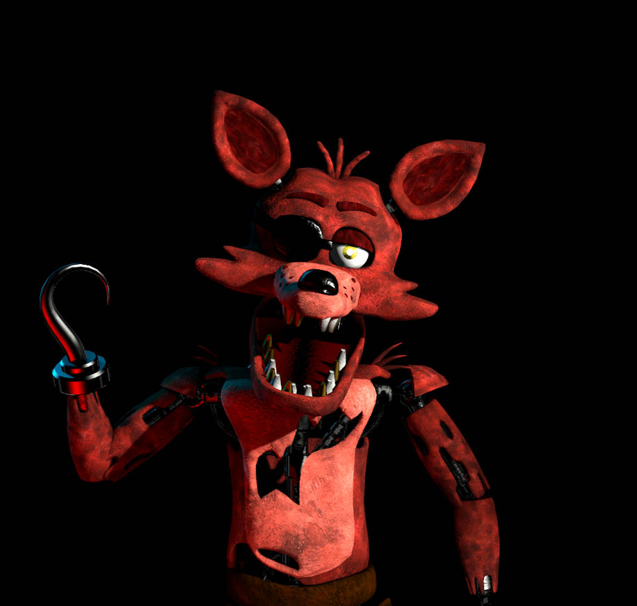 Foxy recreation render by Efitzgerald3434 on DeviantArt Foxy recreation render by Efitzgerald3434 on DeviantArt