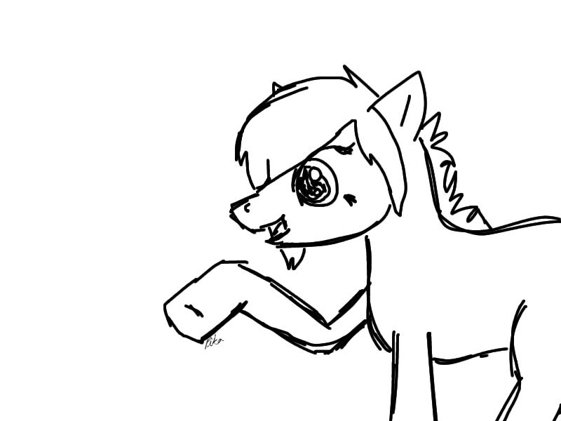 Mlp Sketch By Xxpikachu Eyezxx On Deviantart