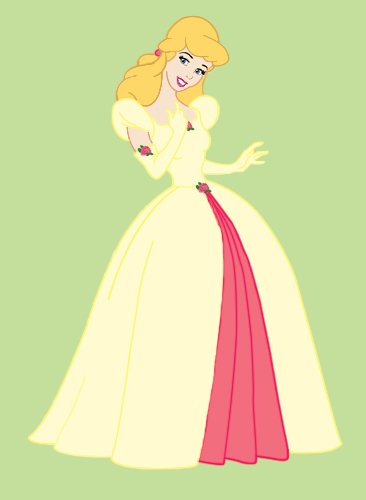 Cinderella in Yellow Dress by mederu69 on DeviantArt