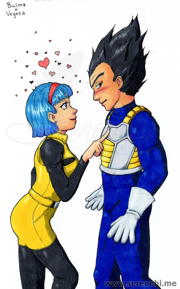 Vegeta And Bulma By Serenchi On Deviantart
