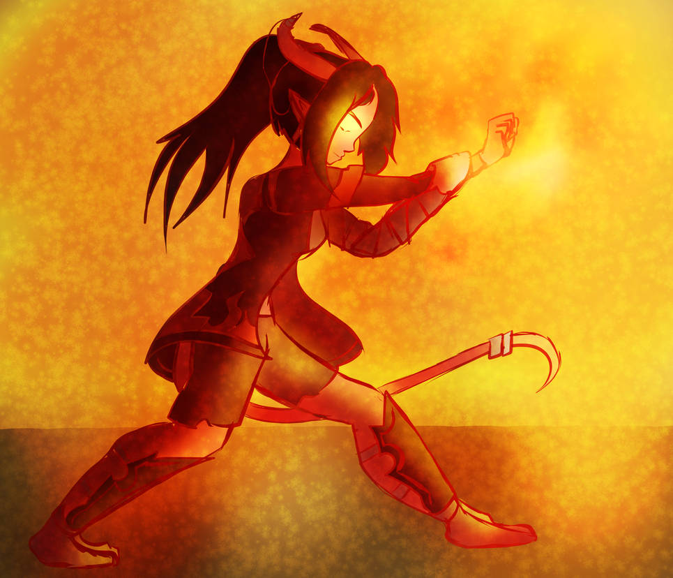 Tiefling Girl By Cixale On Deviantart