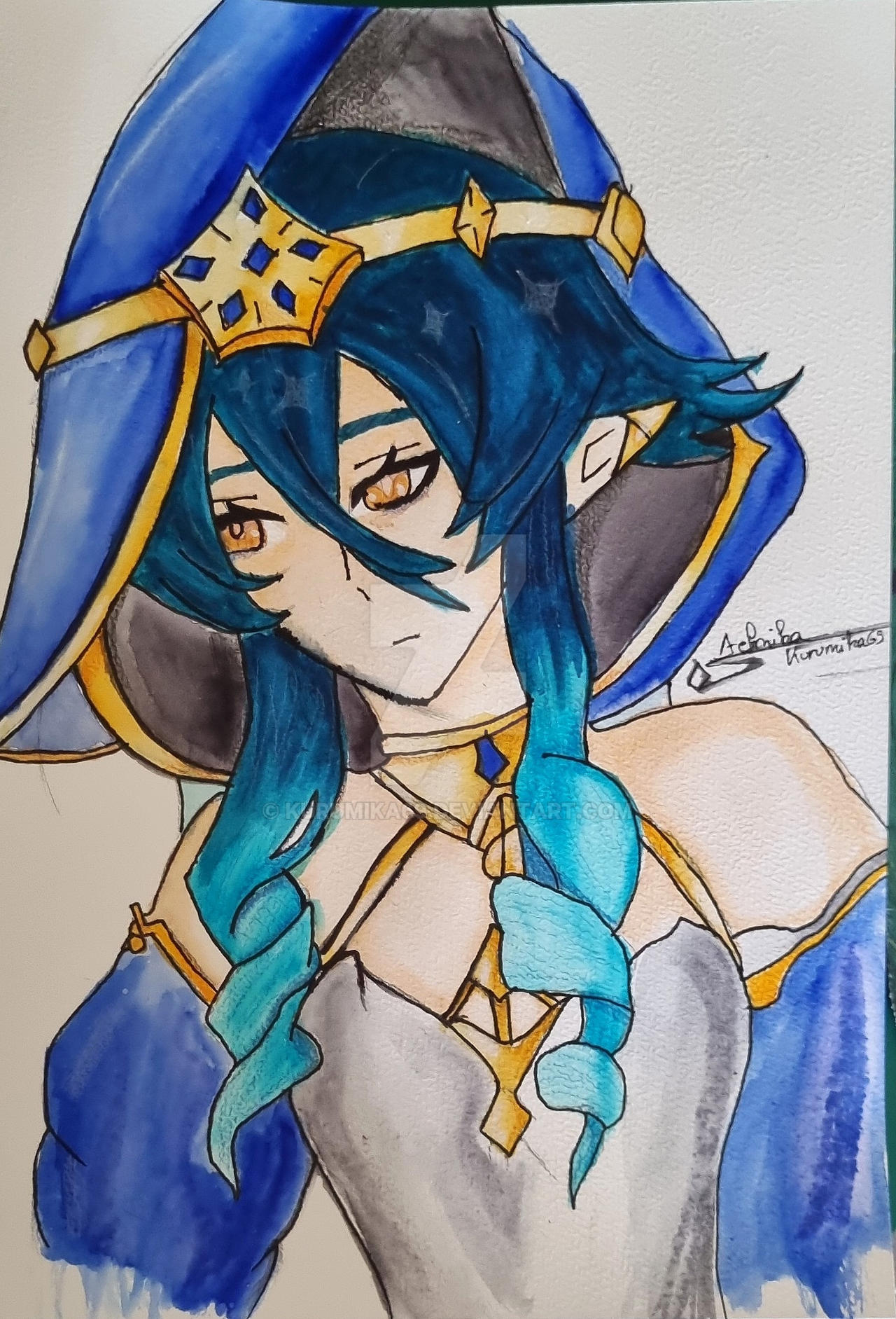 Genshin Impact Layla Fanart By Kurumika69 On Deviantart