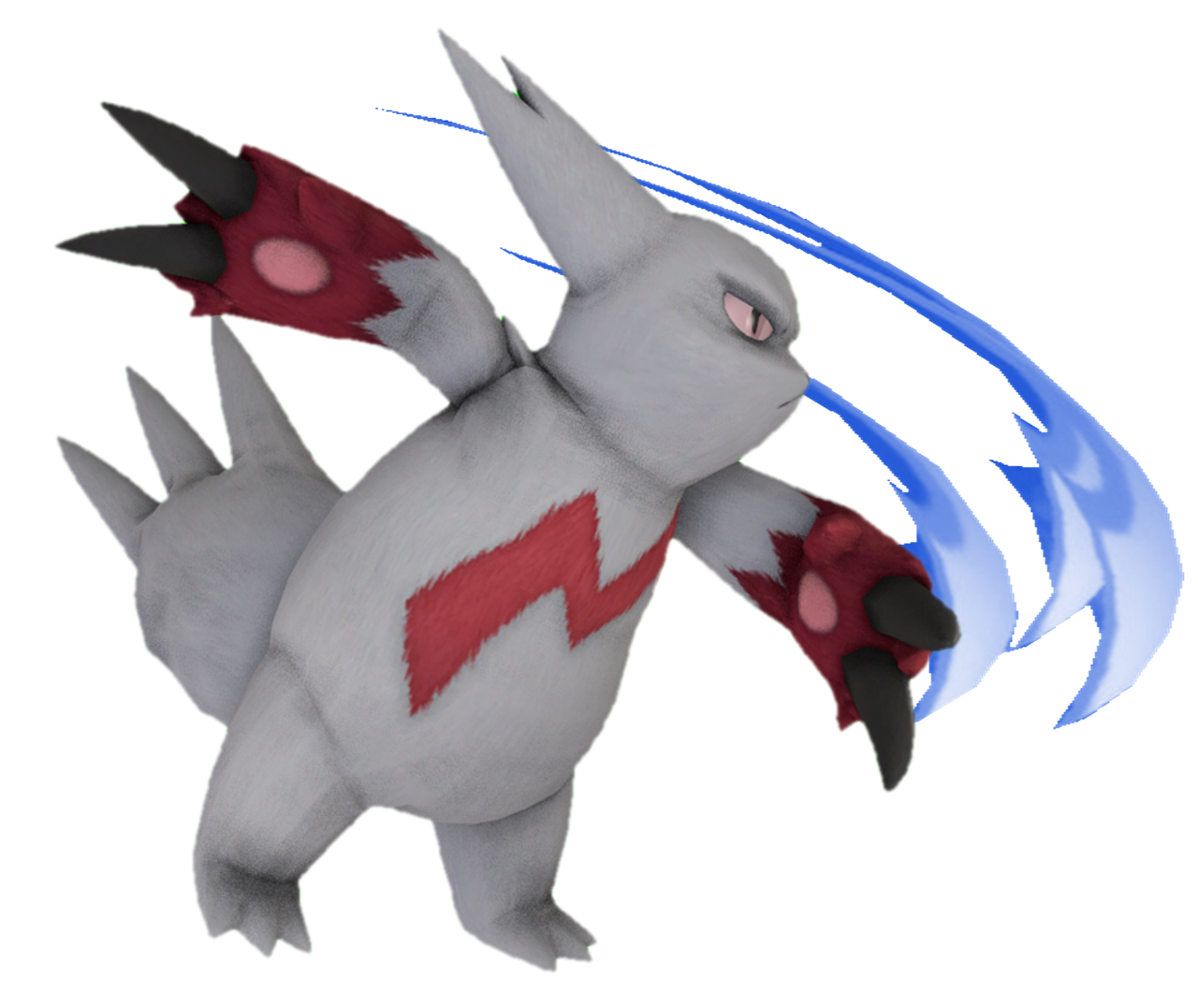 Zangoose using Slash by TransparentJiggly64 on DeviantArt Zangoose using Slash by TransparentJiggly64 on DeviantArt
