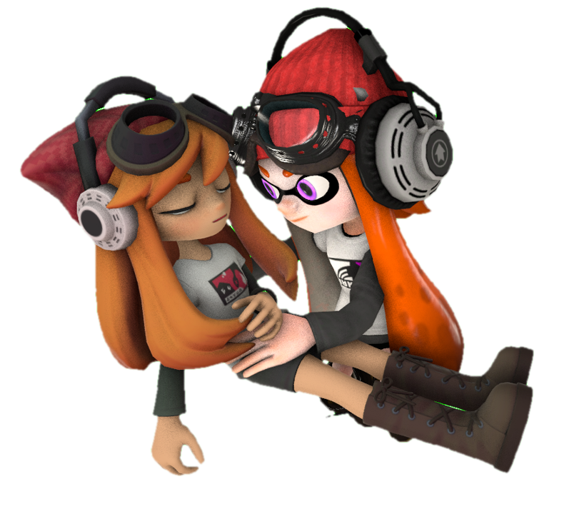 Inkling Meggy Carries Human Meggy by TransparentJiggly64 on DeviantArt Inkling Meggy Carries Human Meggy by TransparentJiggly64 on DeviantArt
