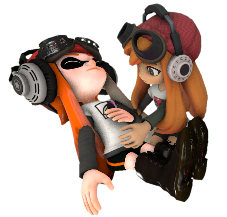 Human Meggy Carries Inkling Meggy by TransparentJiggly64 on DeviantArt Human Meggy Carries Inkling Meggy by TransparentJiggly64 on DeviantArt
