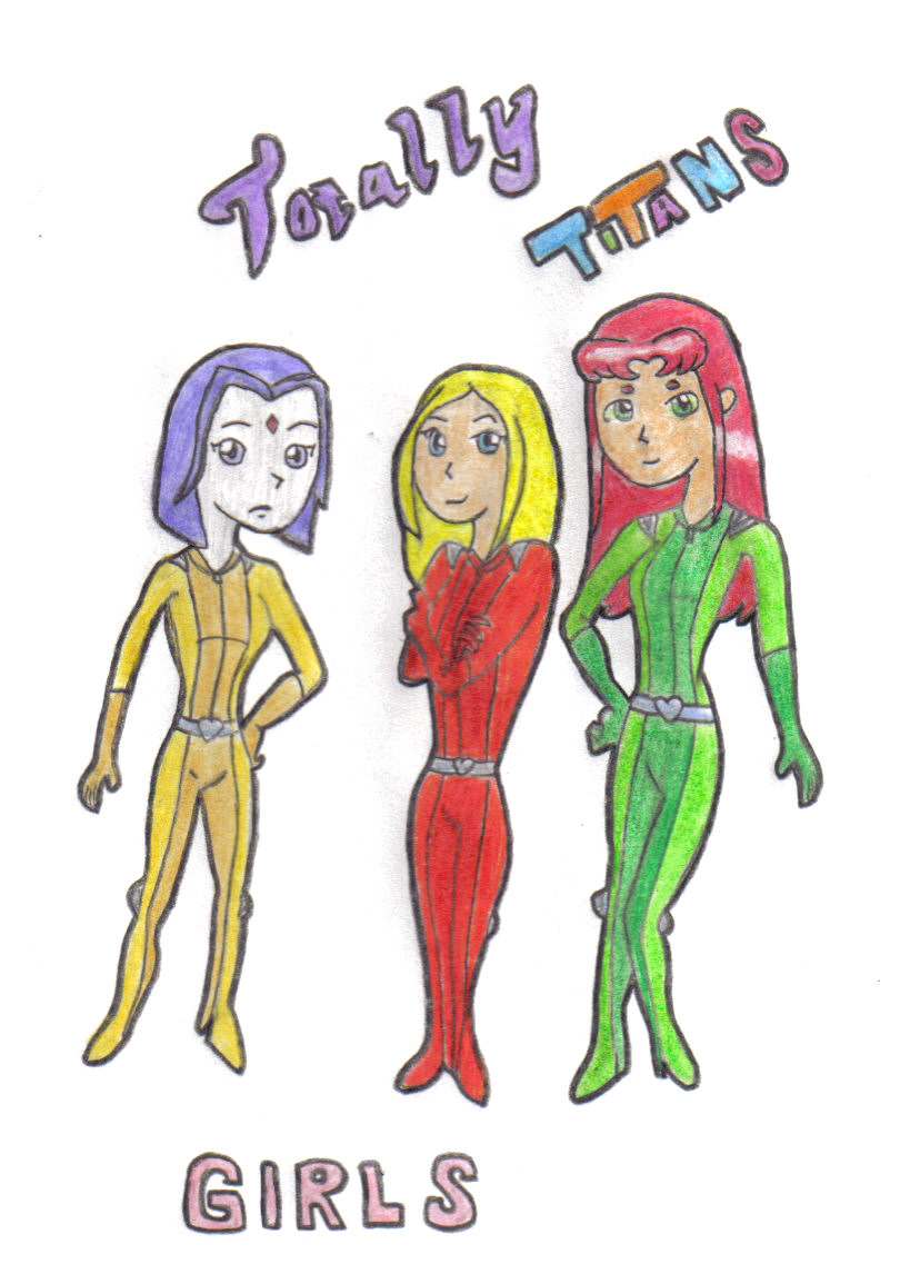Totally Titans Girls By Teraa1 On Deviantart