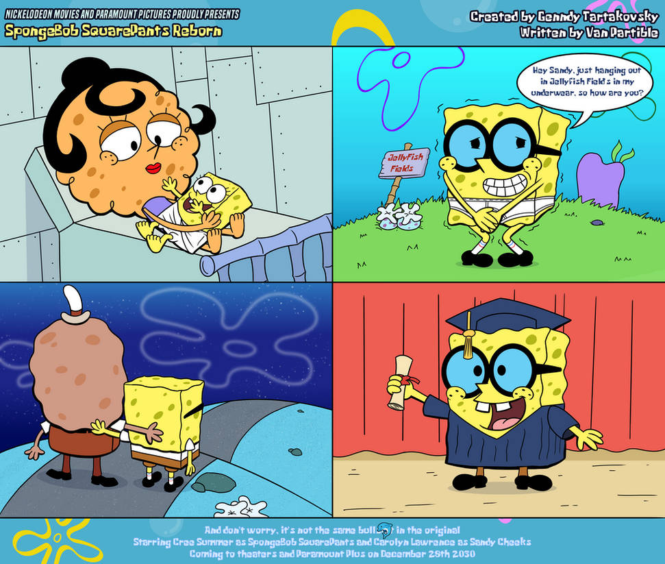 Comm Spongebob Squarepants Reborn By Eezyseven On Deviantart