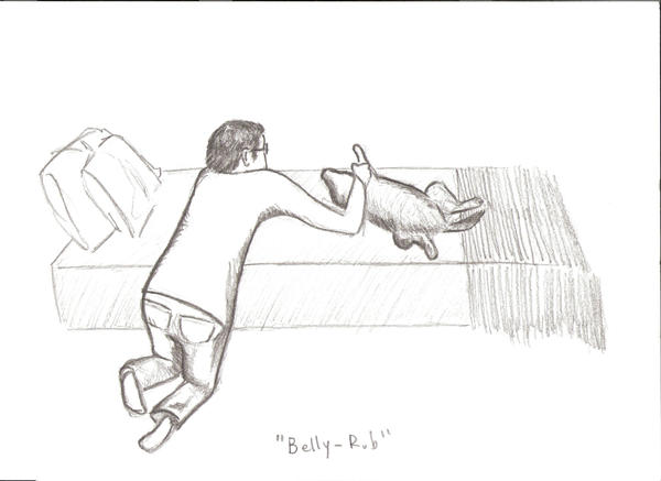 Belly Rub By Dergottthrower On Deviantart