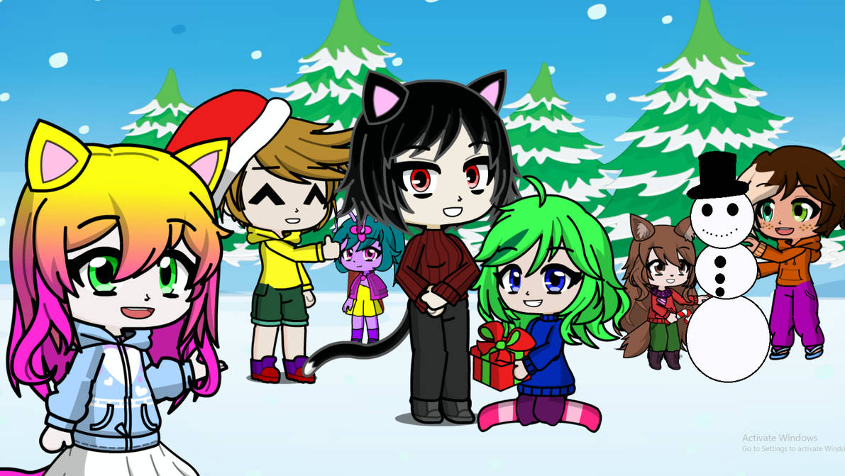 Marry Christmas Everybody By Alexthecatgirl On Deviantart