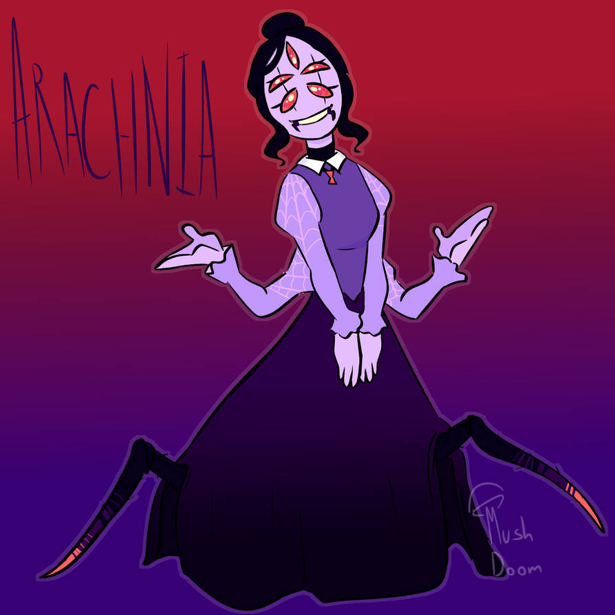 Arachnia Redesign By Mushdoomowo On Deviantart