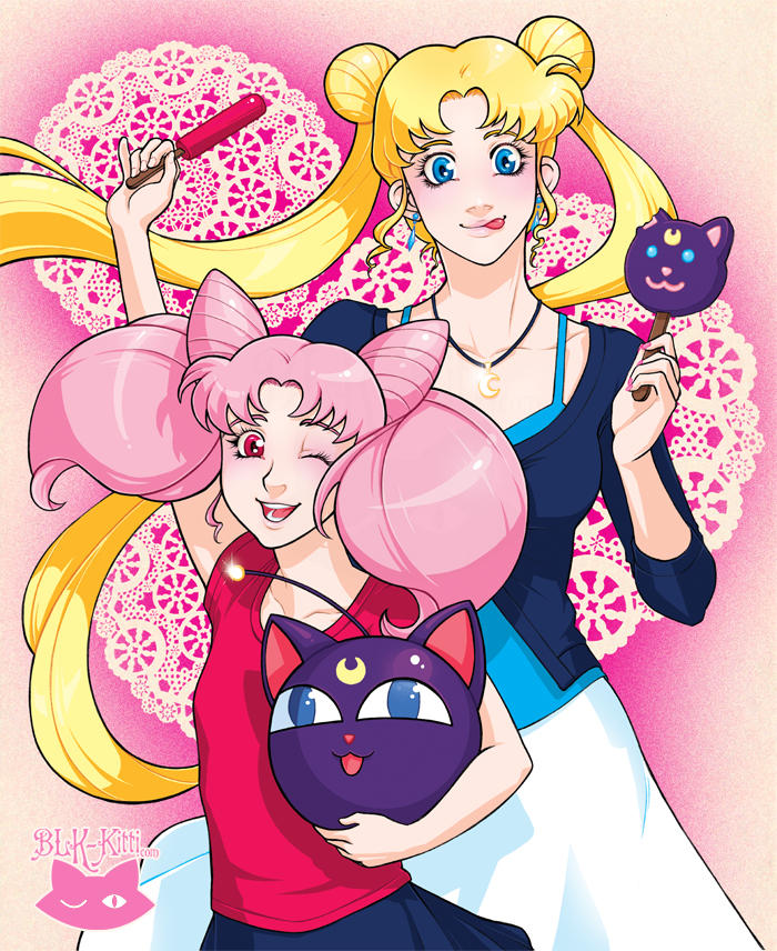 Sailor Moon Icecream By Blk Kitti On Deviantart