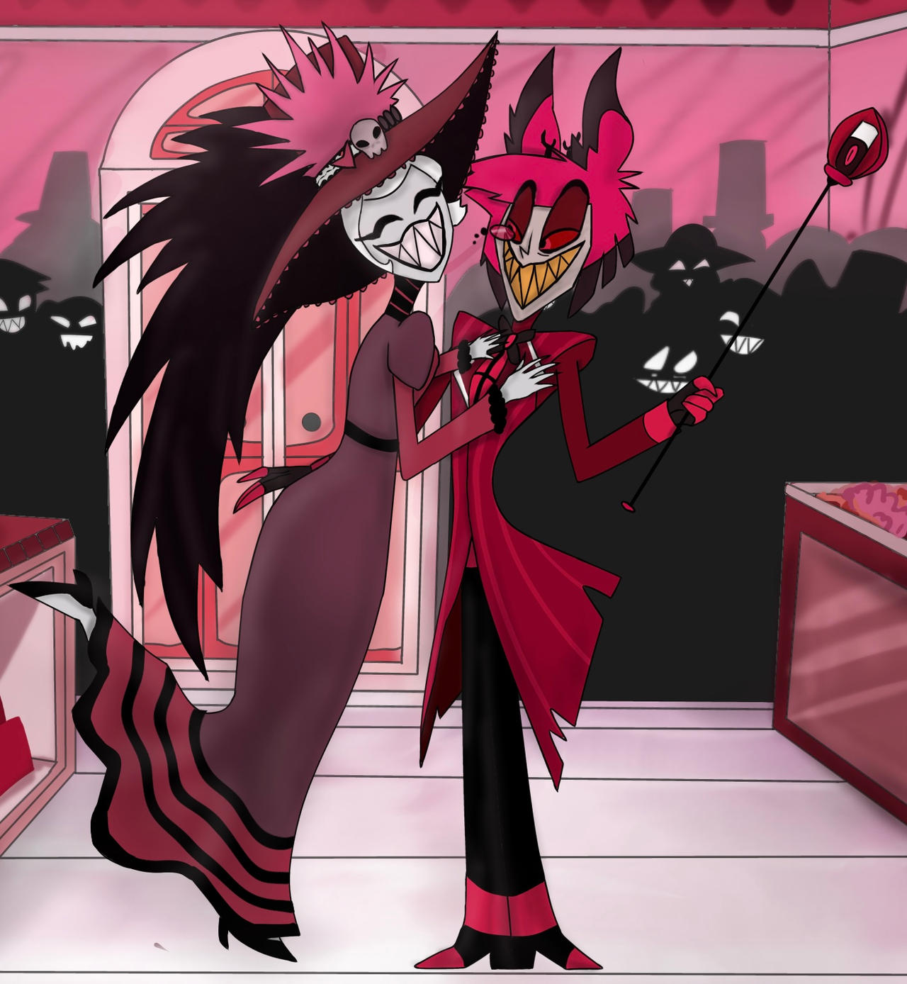Alastor And Rosie By Cutepanda177 On Deviantart