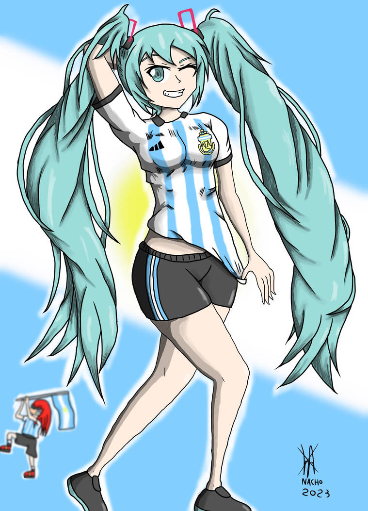 Miku Argentina By Nachosonic On Deviantart
