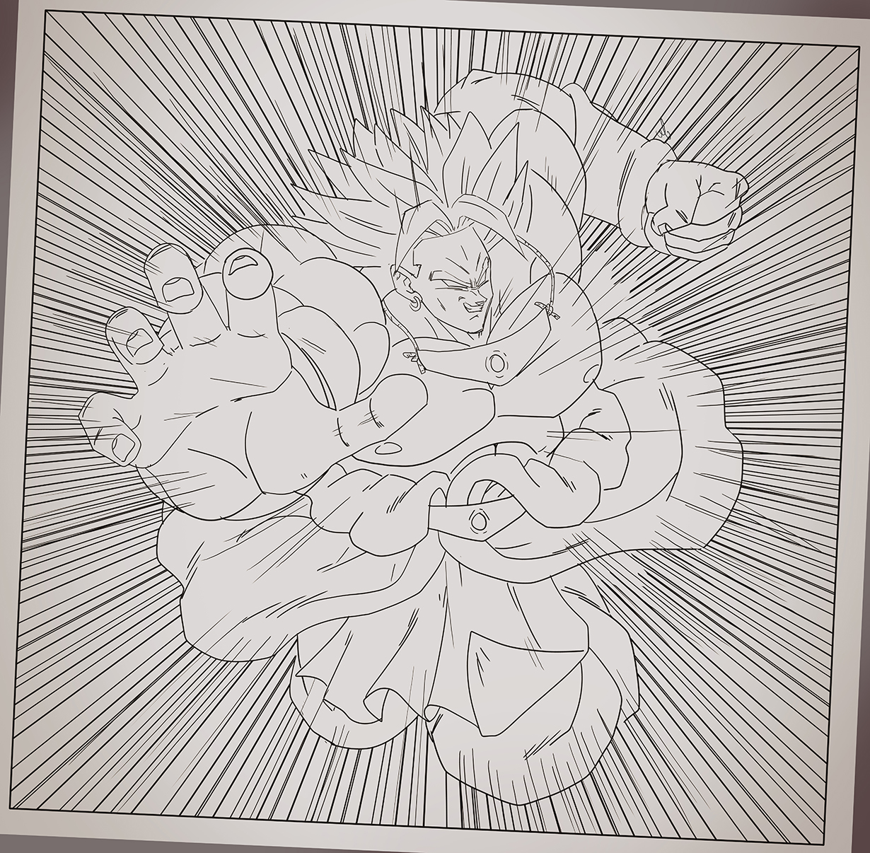 Broly By Maniaxoi On Deviantart