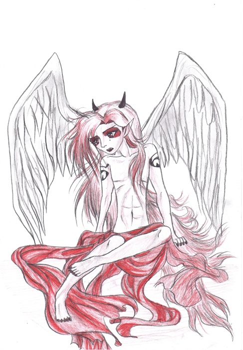 sad demon by NamacsrathKilbourne on DeviantArt