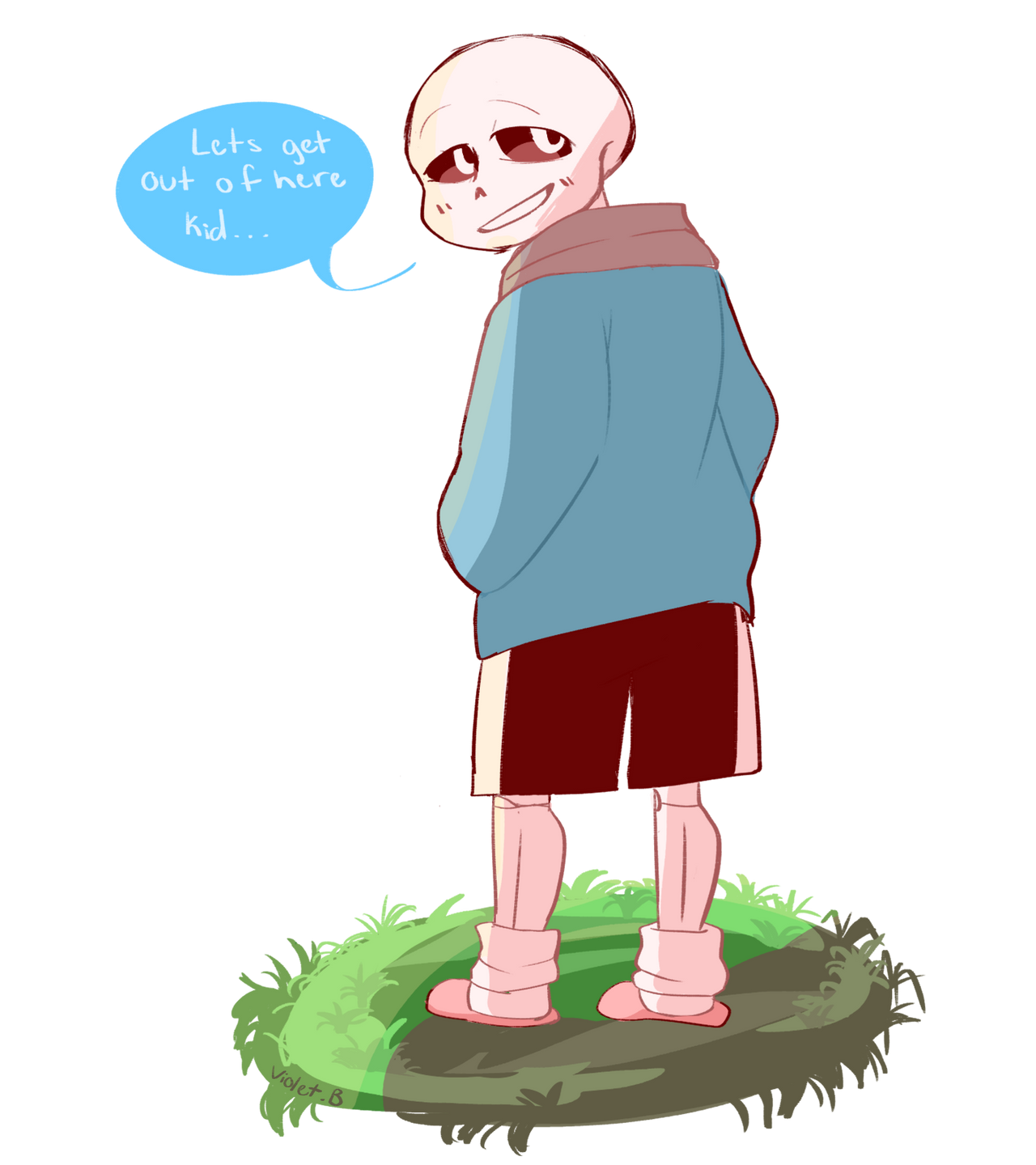 Sans The Skeleton By Creator V On Deviantart