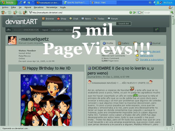 5000 Pageviews N N By Manuelquetz On Deviantart