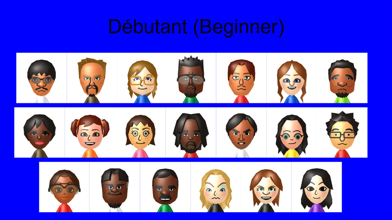 My Beginner Wii Cpu Miis By Splatoonman On Deviantart