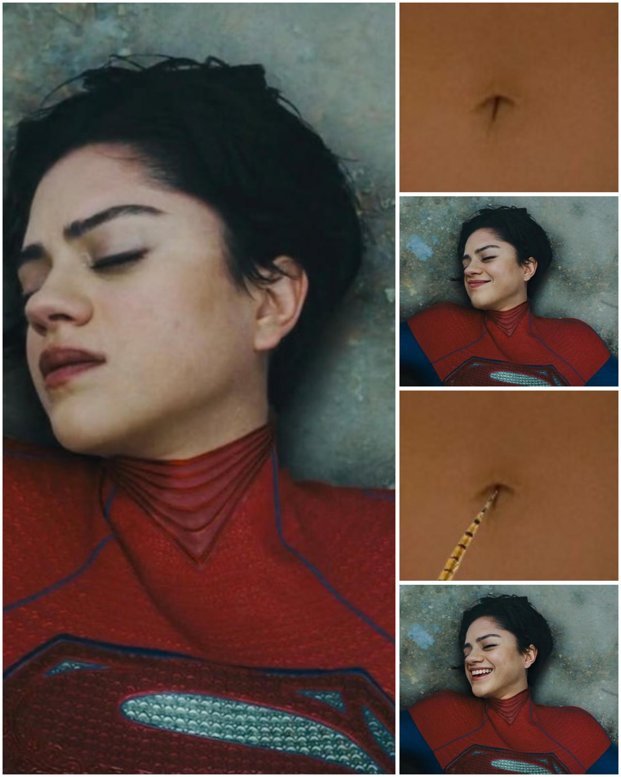 Supergirl Sasha Calles Belly Button By Bellybuttonmania On Deviantart