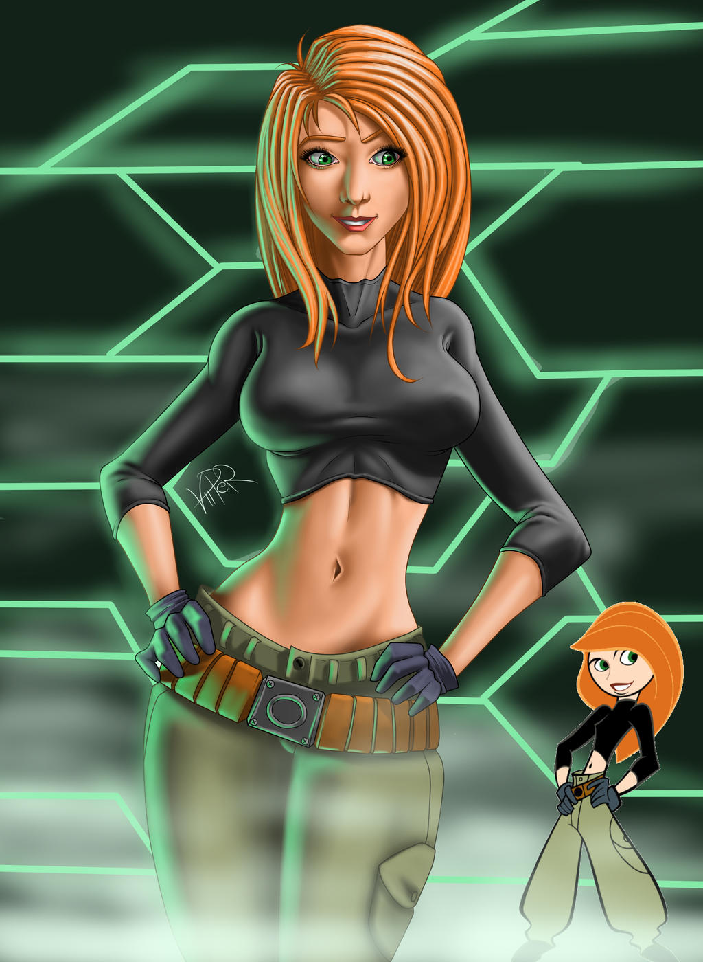 Kim Possible By Viiperart On Deviantart
