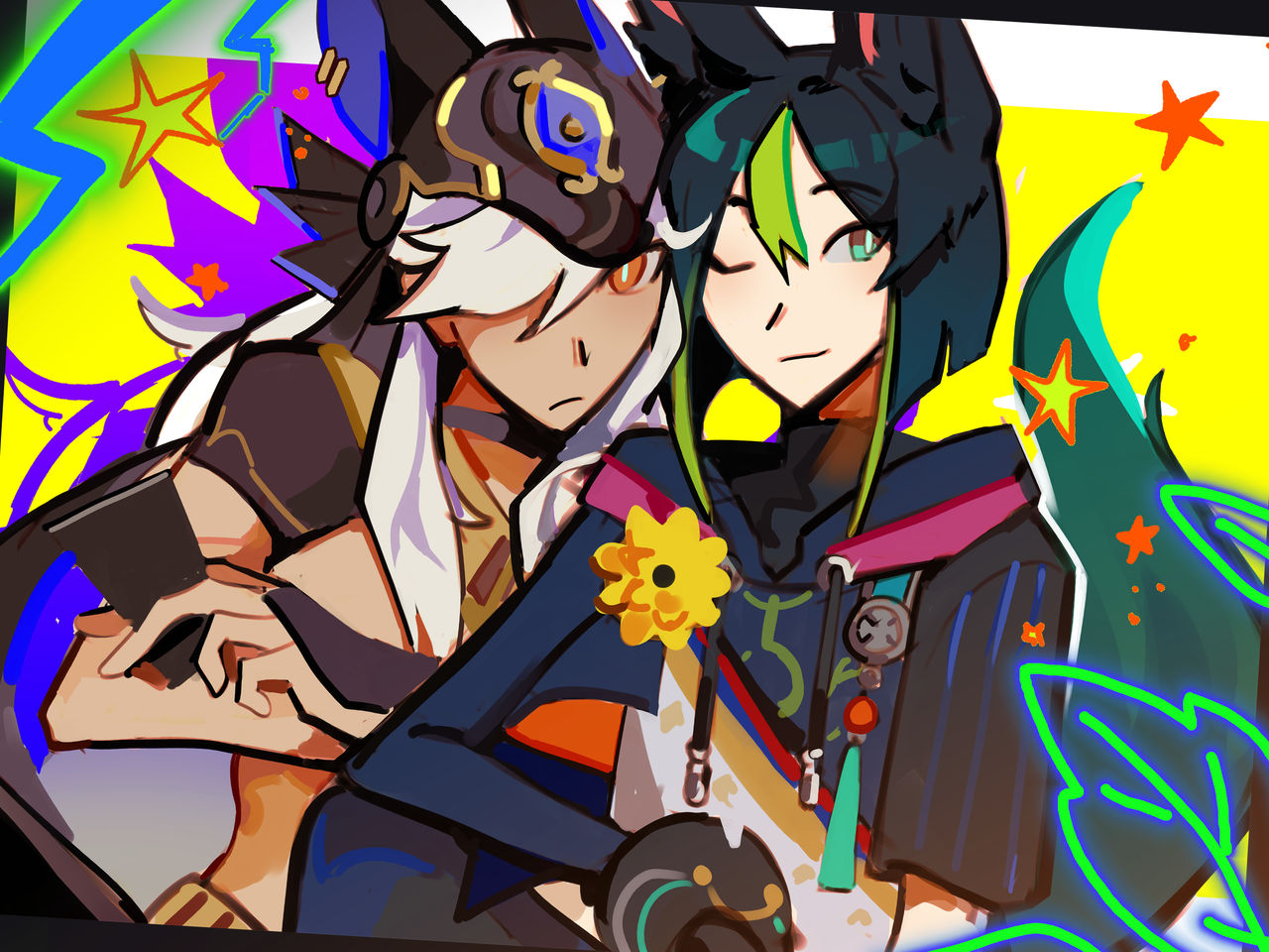 Genshin Impact Cyno X Tighnari By Sweetk1tten On Deviantart