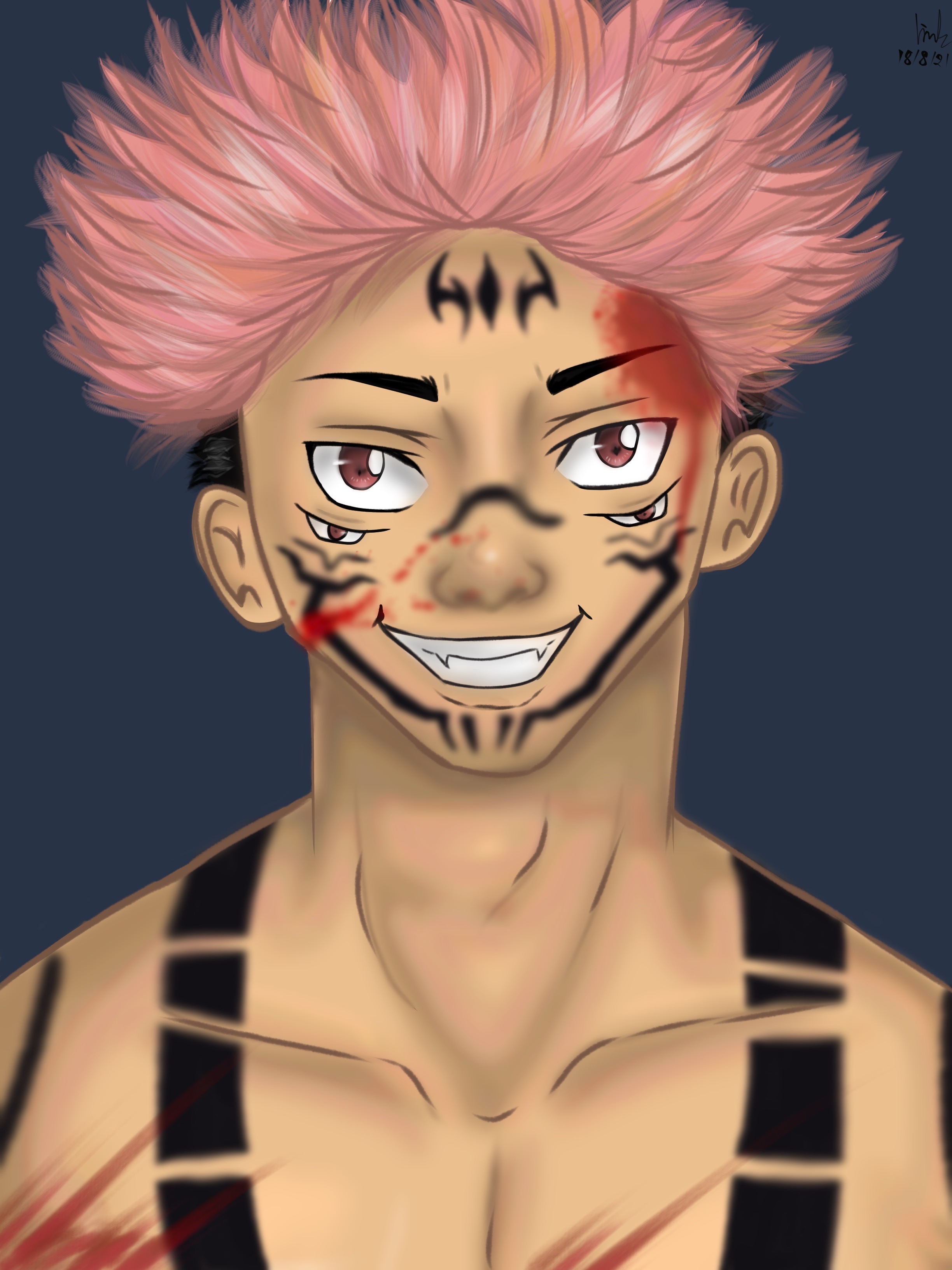 Sukuna Fanart By RubyLinhPham On DeviantArt sukuna-fanart-by-rubylinhpham-on-deviantart