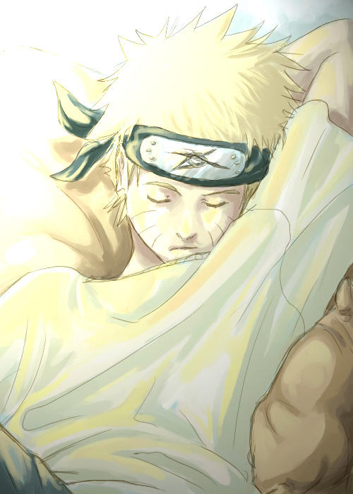Naruto- Naru Sleeping by darkseraphaerith on DeviantArt
