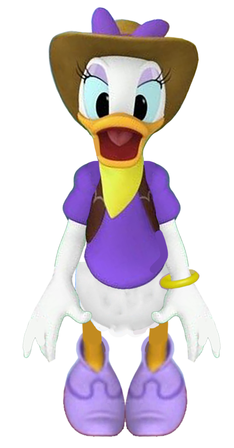 Farmer Daisy Duck By Disneyfanwithautism On Deviantart