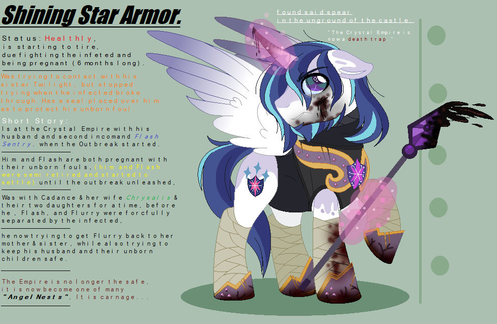Mlp Shining Armor By Nightlightapocalypse On Deviantart