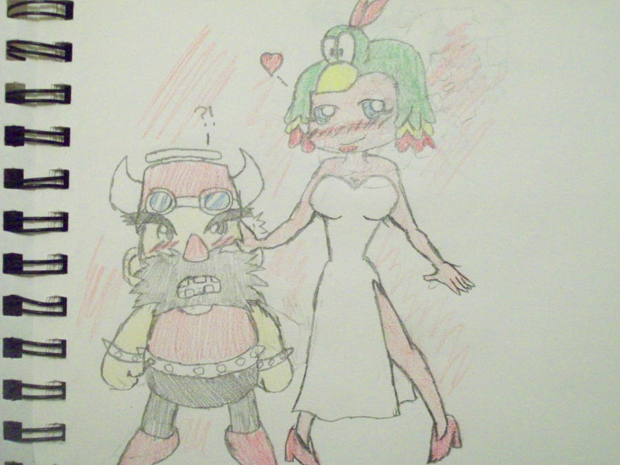 Smrpg Booster And Valentina By Lu Weegee On Deviantart