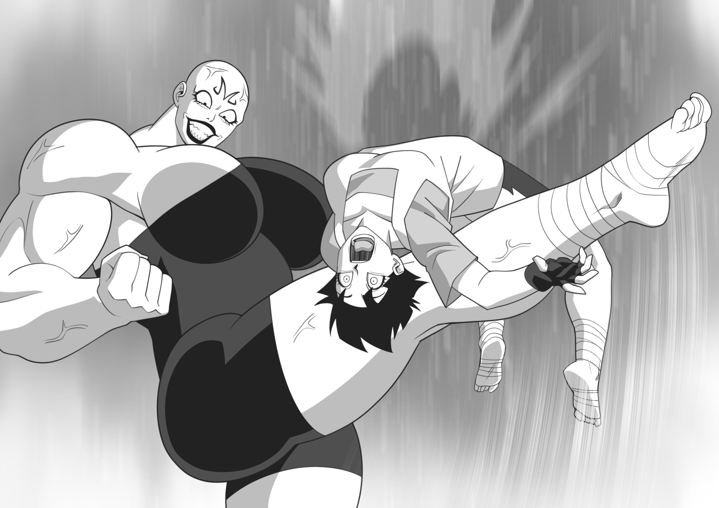 Videl Vs Female Spopovich 0517 By Van Brand Artworks On Deviantart