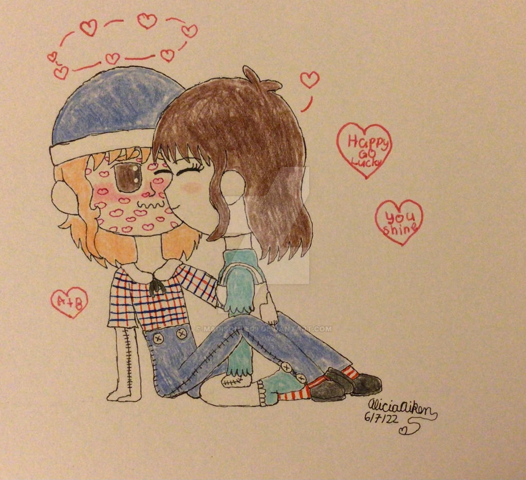 Raggedy Kisses Redraw Andy And Bailey By Madisonle09 On Deviantart