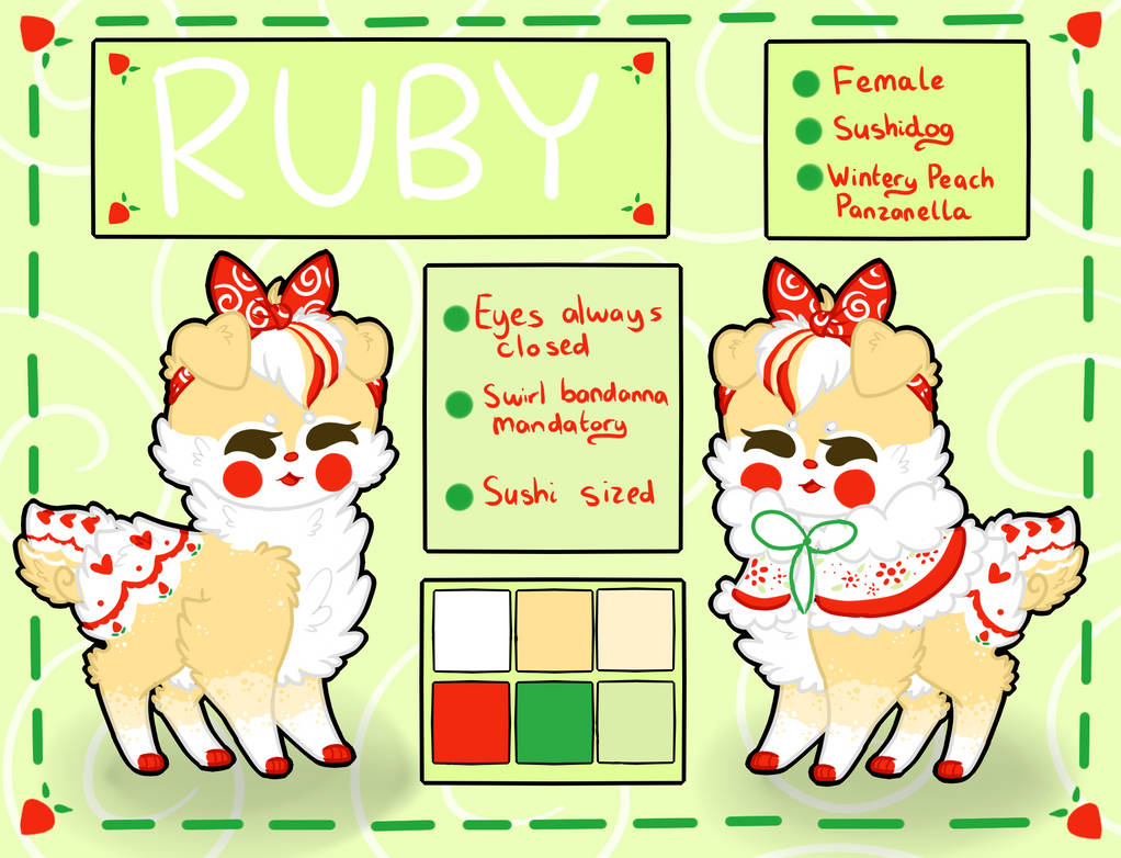 Ruby Reference Sheet by Dellas-Designs on DeviantArt Ruby Reference Sheet by Dellas-Designs on DeviantArt