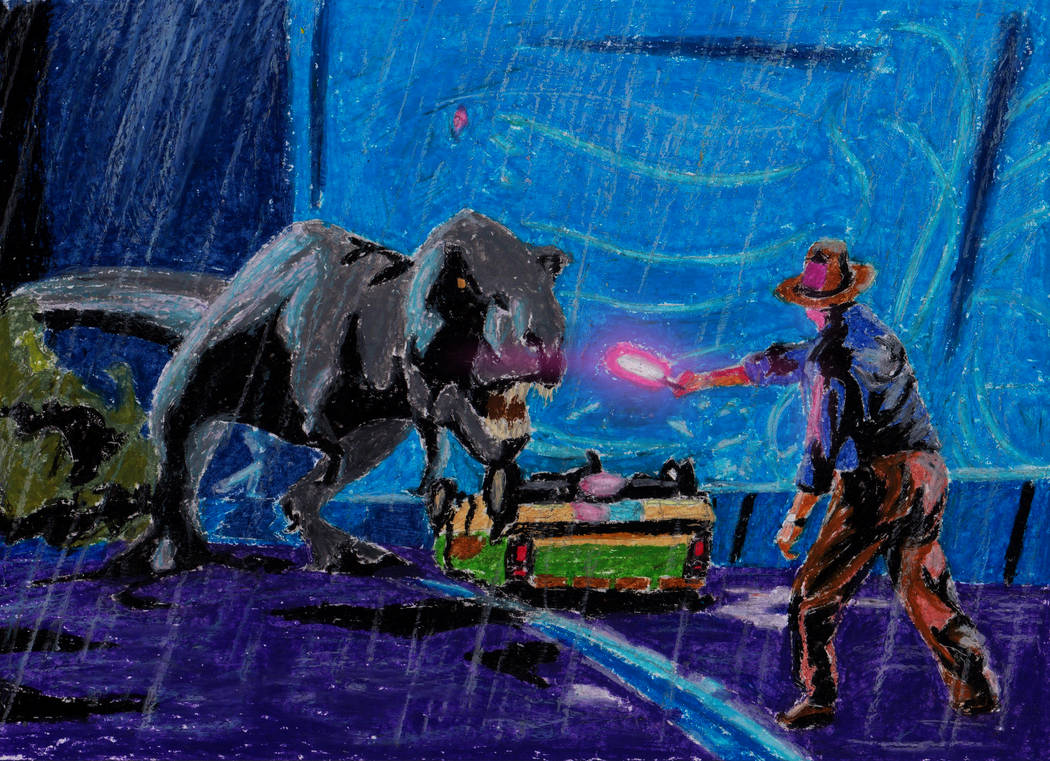 Jurassic Park Fan Art By Iydraw On Deviantart