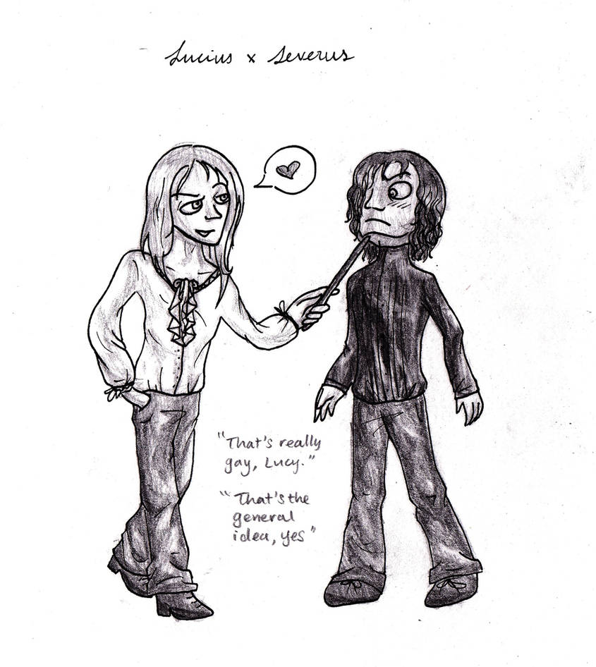 Lucius X Snape By Pcanjjaxdcd On Deviantart