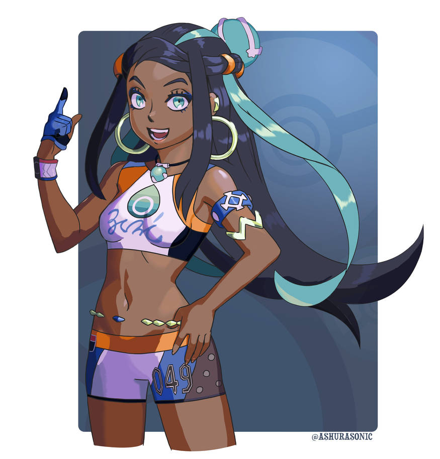 Nessa Pokemon Sword Shield By Ashuratm On Deviantart