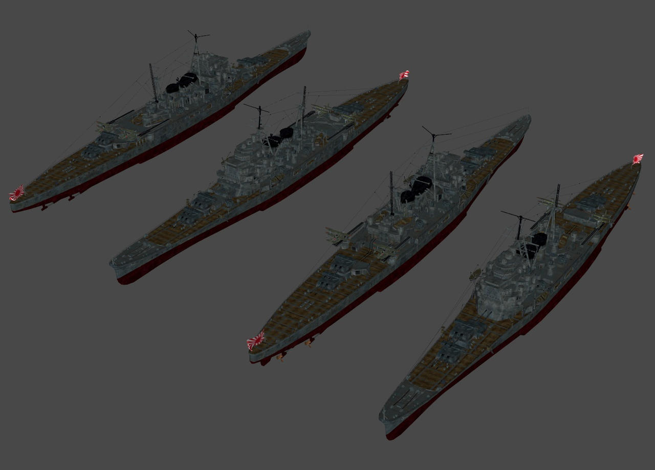 IJN - Takao class heavy cruiser (SH4) by DigitalExplorations on DeviantArt IJN - Takao class heavy cruiser (SH4) by DigitalExplorations on DeviantArt