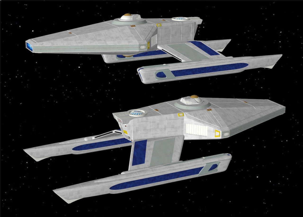 Federation Renner Class Corvette Frs By Digitalexplorations On