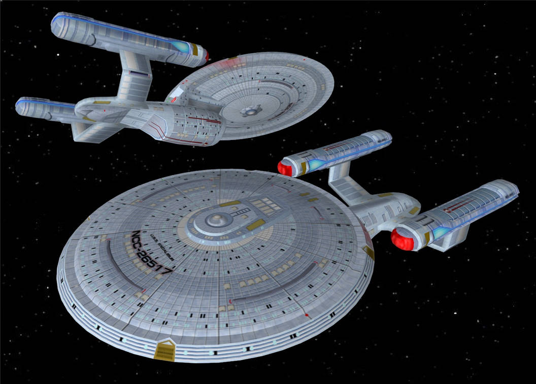 Federation Ambassador Class Starship Sfc By Digitalexplorations On Deviantart