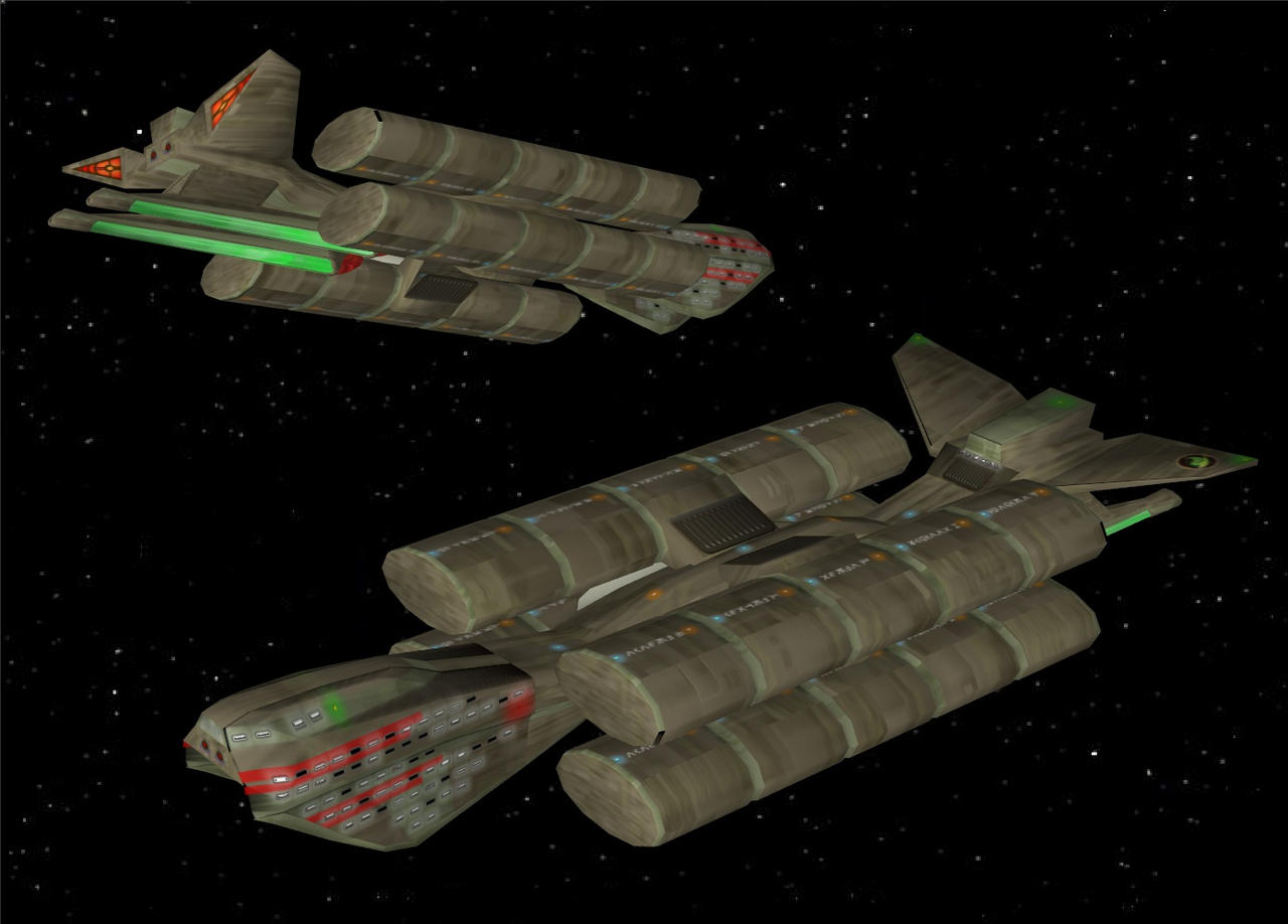 Gorn Brontosaur Ii Class Freighter Sfc3 By Digitalexplorations On