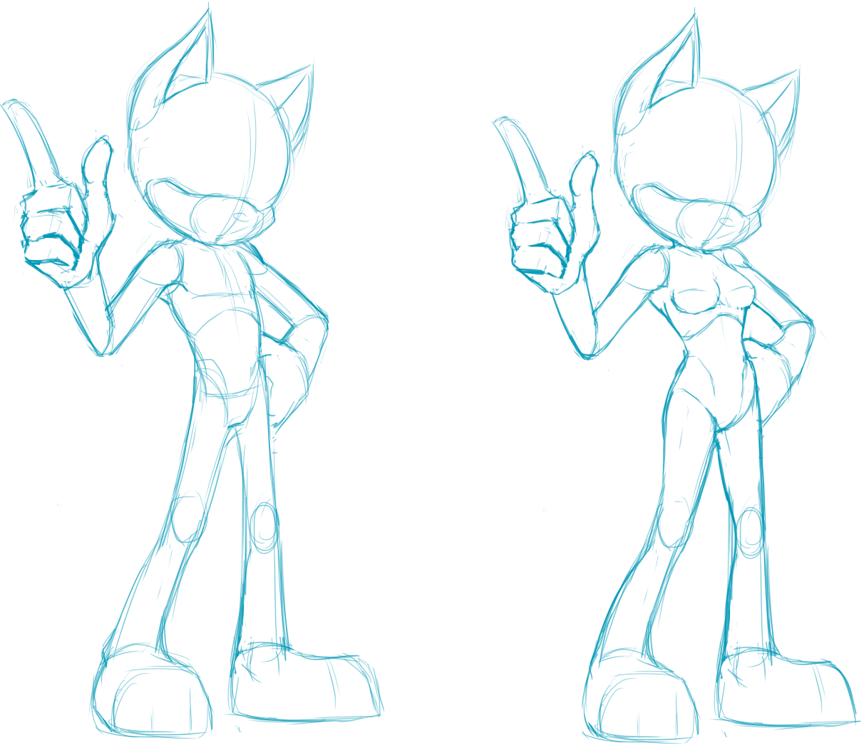 Sonic Style Basic Bases By Keitronic On Deviantart