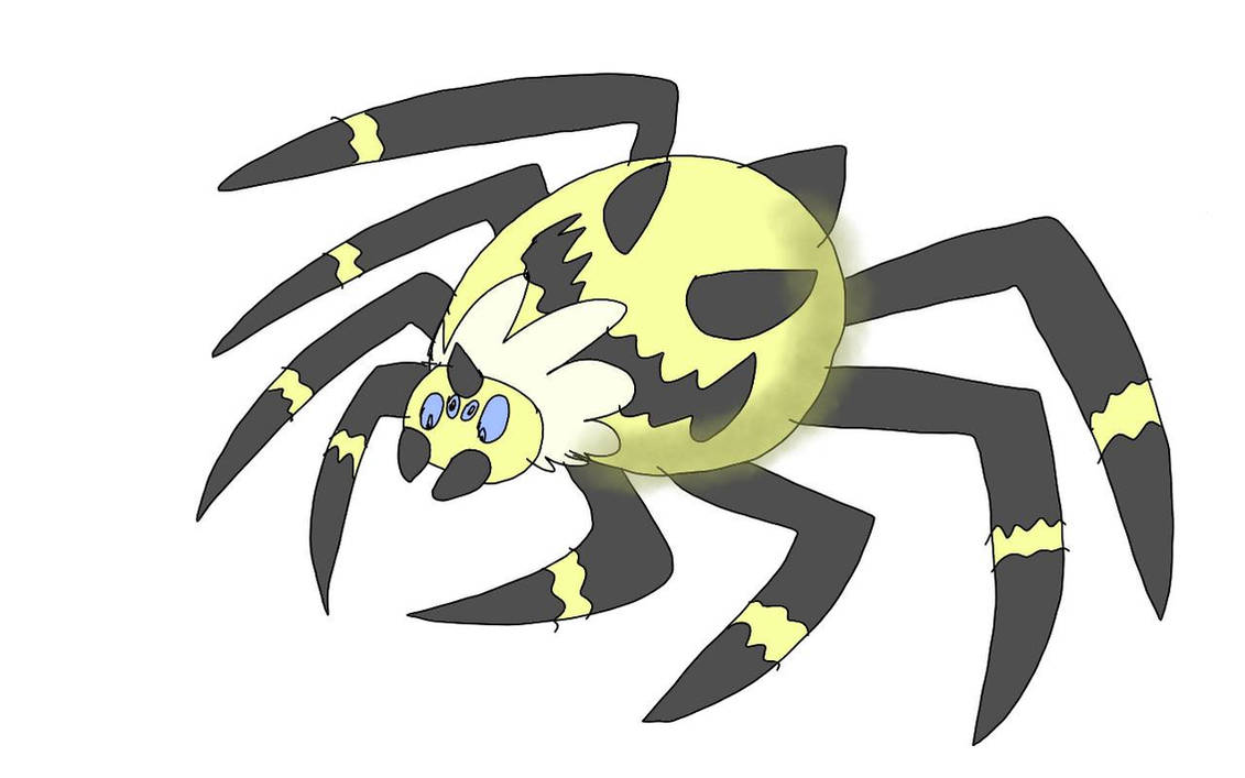 Poispider The Spider Fakemon By Rubybadger223 On Deviantart